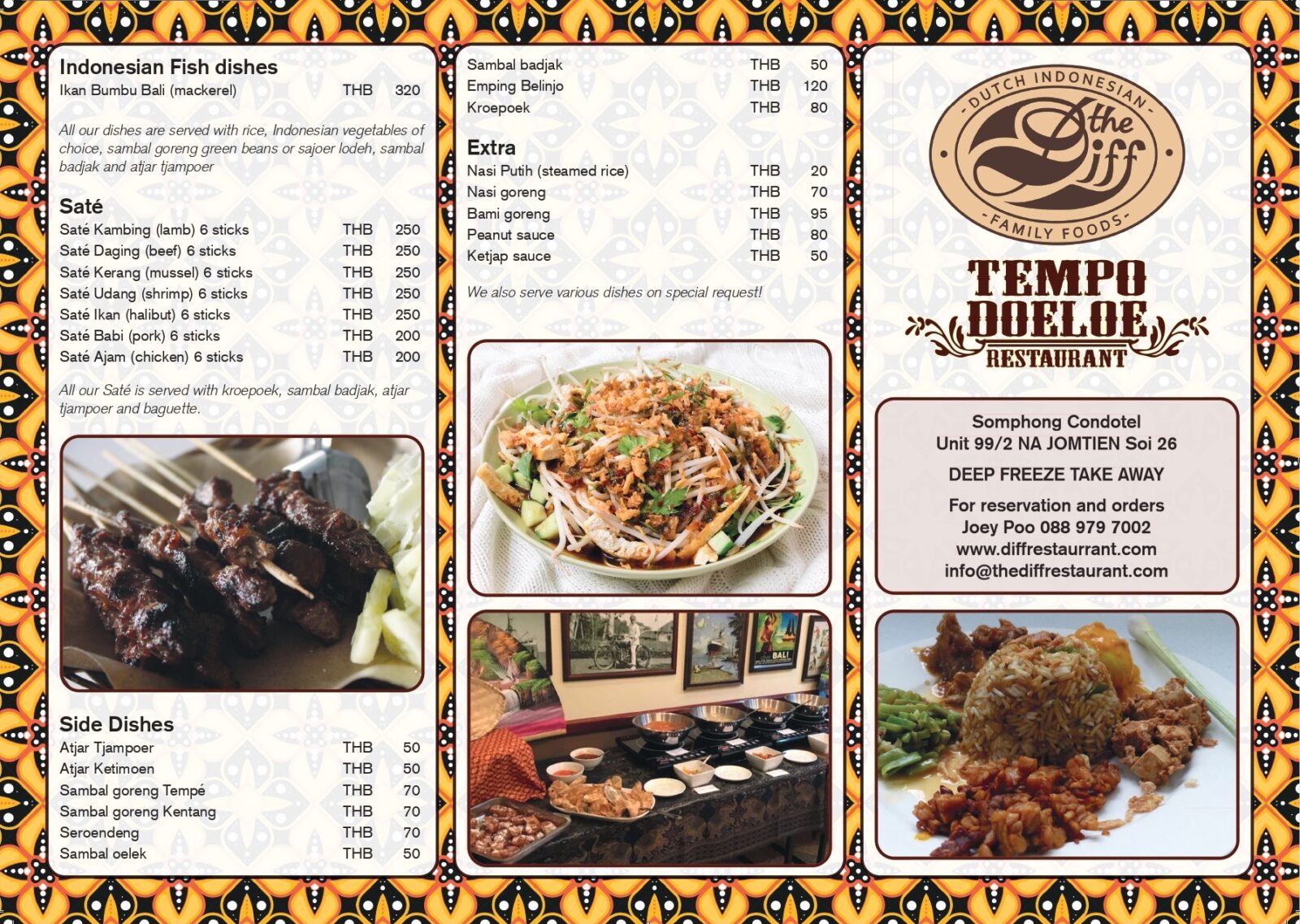 Menu – NL-Indonesisch eten